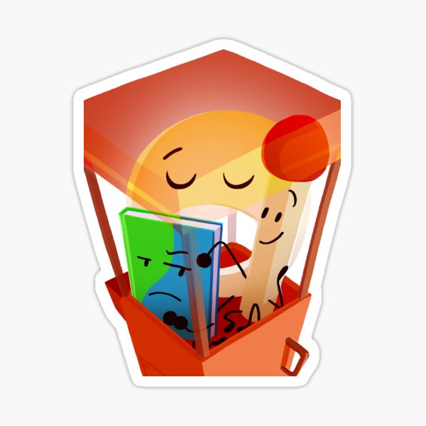 "BFDI: Claustrophobe's Nightmare" Sticker for Sale by MsBonnie | Redbubble