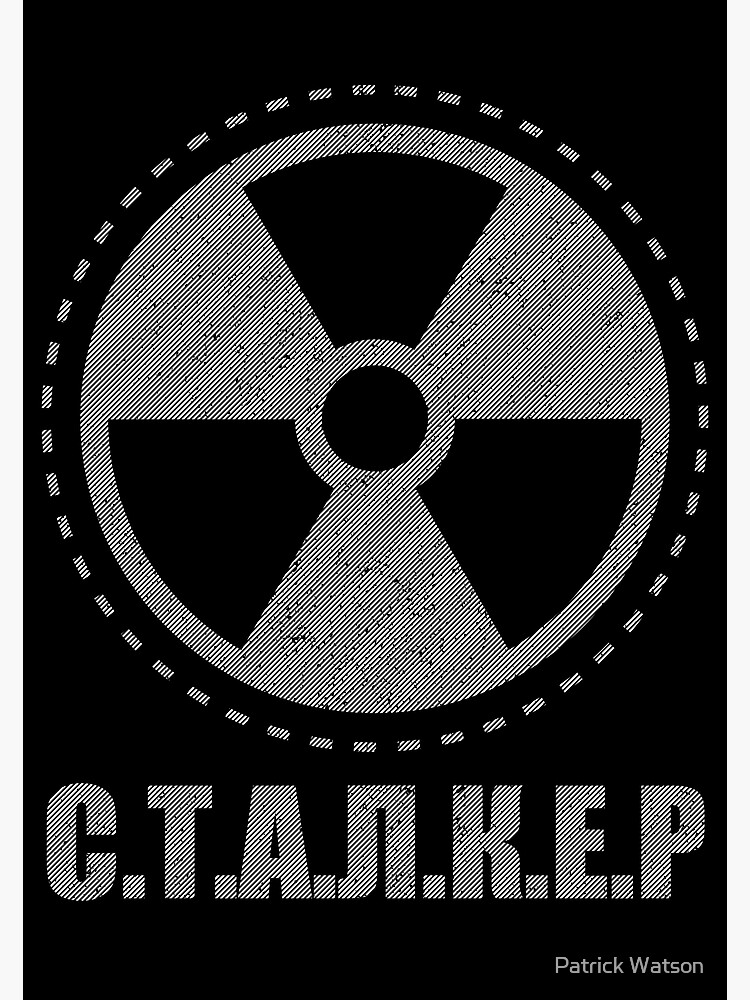 "Stalker - Loner S.T.A.L.K.E.R Patch" Poster for Sale by PPWGD | Redbubble