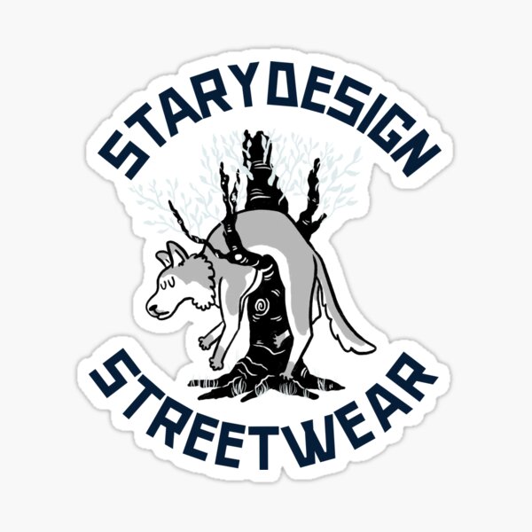 "Starry design streetwear" Sticker for Sale by StaryDesign | Redbubble