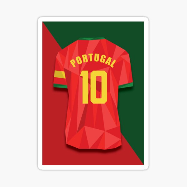 "Portugal Football Jersey" Sticker for Sale by hashemds | Redbubble