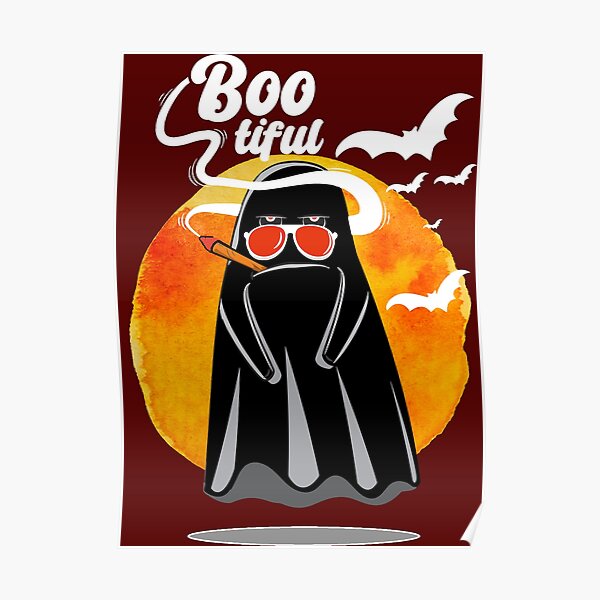 " Happy Halloween 2022, Bootiful " Poster for Sale by CORFICREATIVE ...