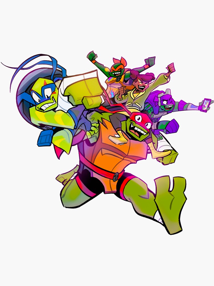 "RISE Turtle Power Premium Scoop " Sticker for Sale by AryanaMonano ...