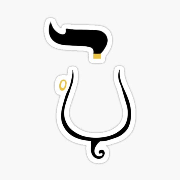 "Aladdin" Sticker for Sale by MalteseArtist | Redbubble