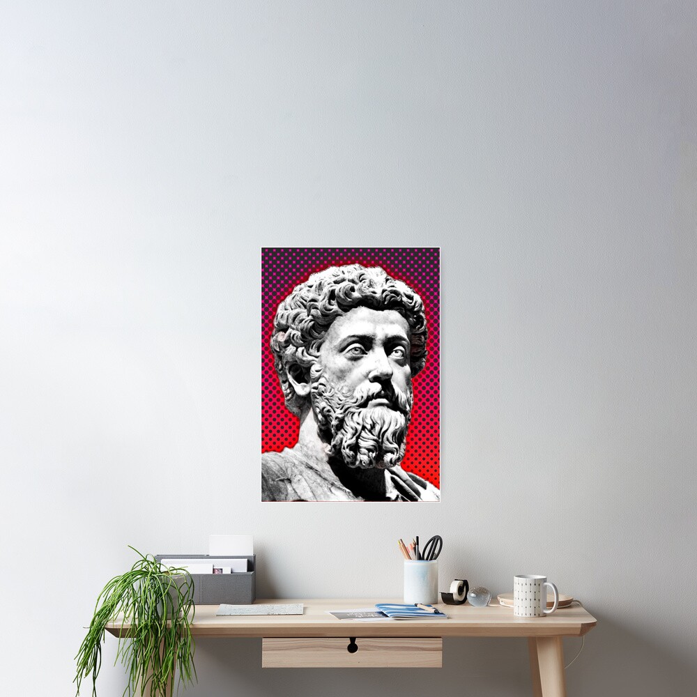 Póster «Obra de Marco Aurelio | Retrato de Marco Aurelio | Arte de la ...