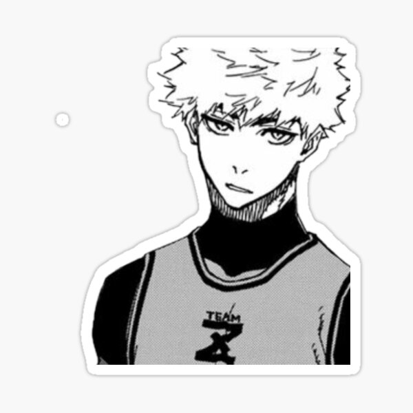 "Rensuke Kunigami bluelock" Sticker for Sale by Dar-Dua | Redbubble