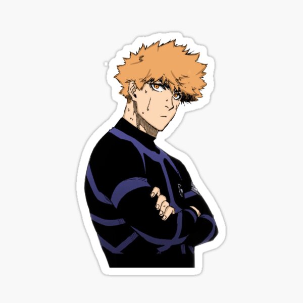 "Rensuke Kunigami bluelock" Sticker for Sale by Dar-Dua | Redbubble
