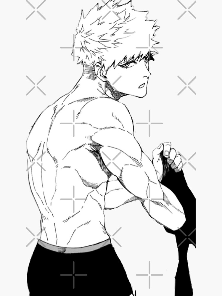 "Rensuke Kunigami bluelock" Sticker for Sale by Dar-Dua | Redbubble