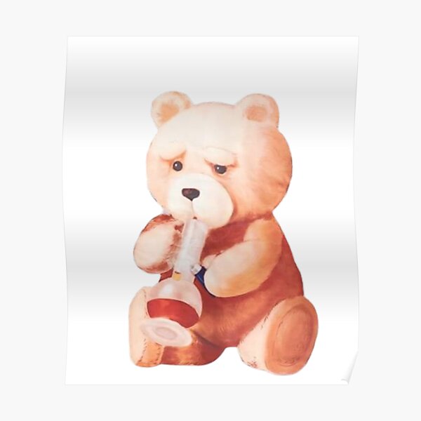 "Bad Teddy" Poster for Sale by ReagarSouthgate | Redbubble