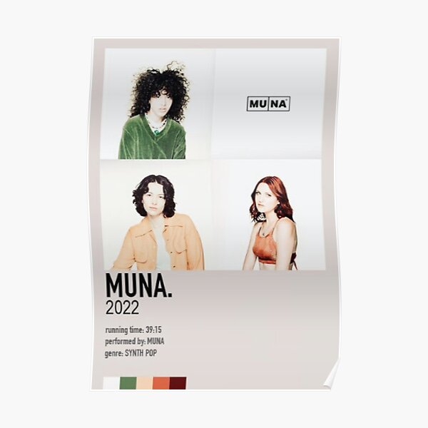 "muna minimalist" Poster for Sale by Mach-Foxy | Redbubble