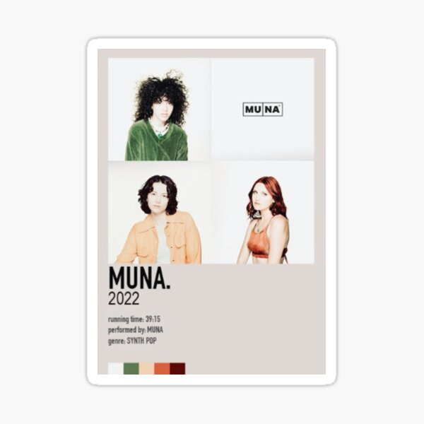 "muna minimalist" Sticker for Sale by Mach-Foxy | Redbubble