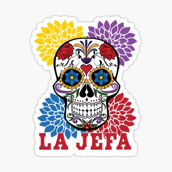"La Jefa" Sticker for Sale by simommc | Redbubble