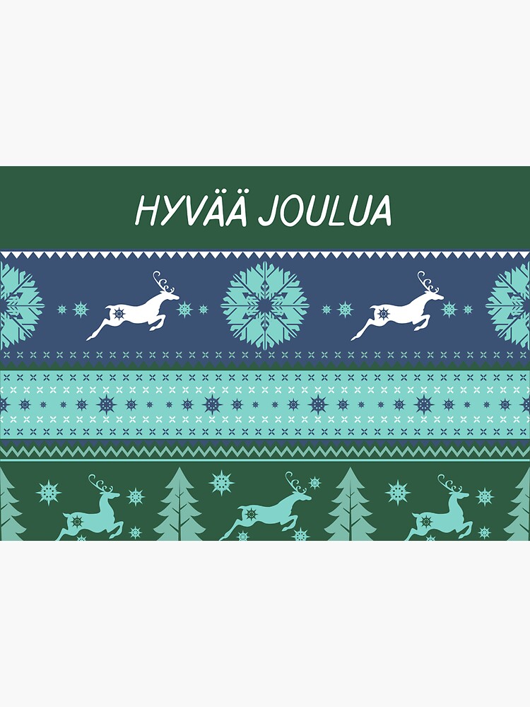 "Hyvää Joulua, joulukortti, happy Christmas in Finnish, Merry Christmas ...
