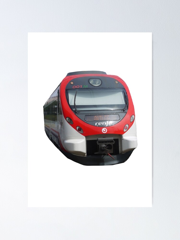 "RENFE suburban railway Spain spain trains civia" Poster for Sale by ...