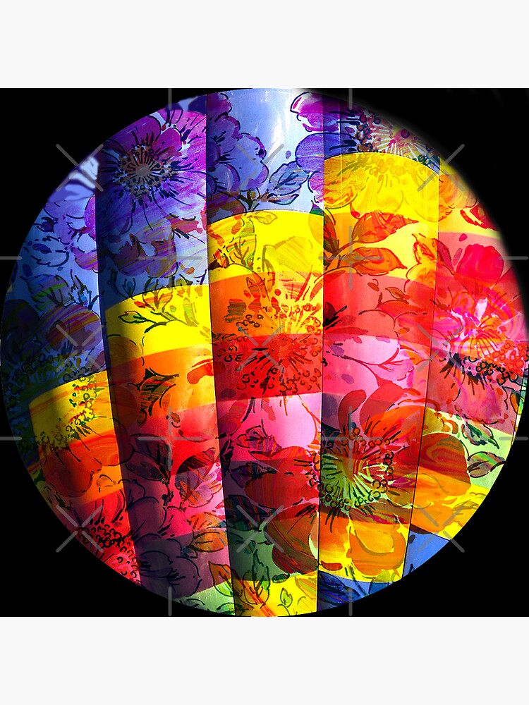 "Magnificent Flowers" Sticker for Sale by Malik-Designs | Redbubble