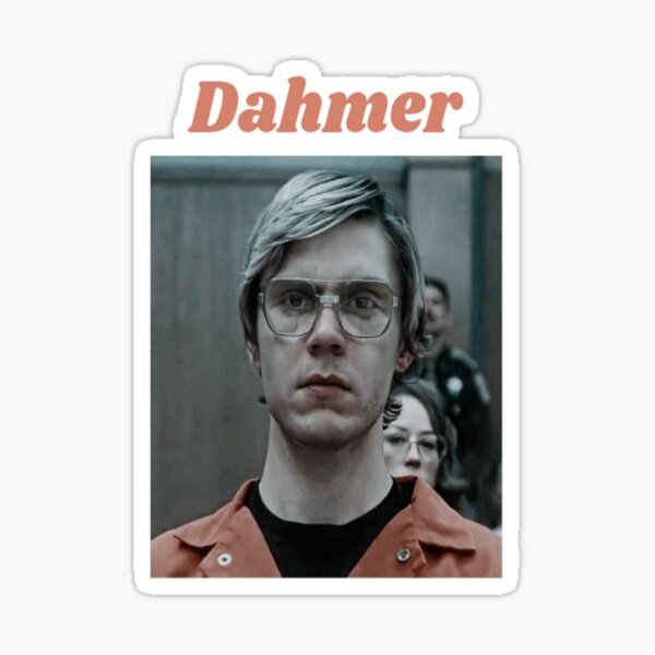 "Jeffrey Dahmer " Sticker for Sale by samaaa12 | Redbubble