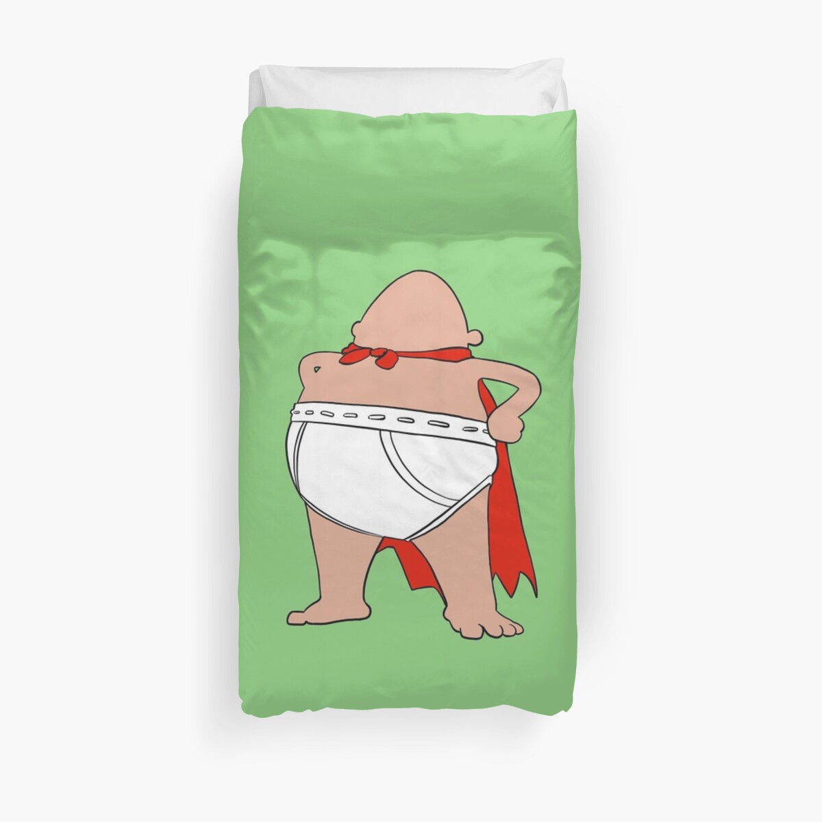 Captain Underpants Design Duvet Covers By Simpledees Redbubble