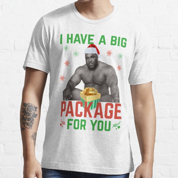 "Barry Wood sitting on bed meme-i have a big package for you " T-shirt ...
