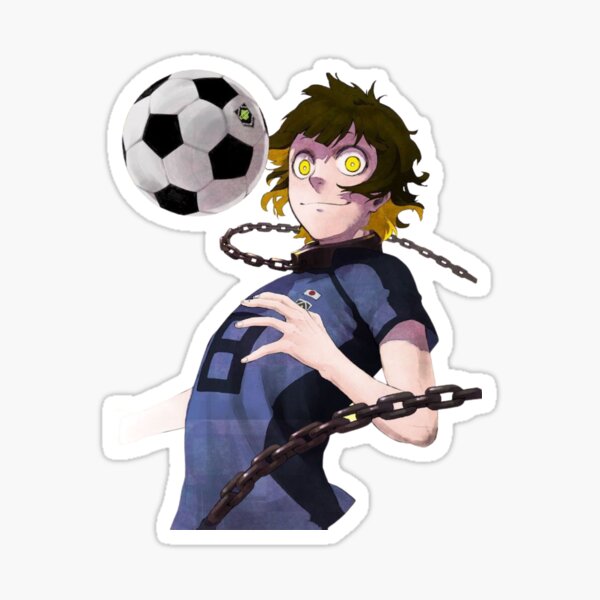 "Bachira meguru " Sticker for Sale by Matrixdesigner | Redbubble