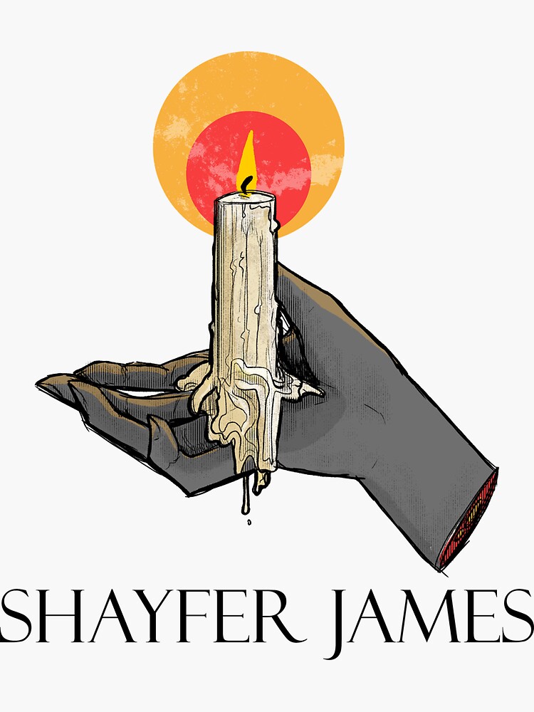 "Shayfer James (fan design)" Sticker for Sale by TheArcticEffect ...
