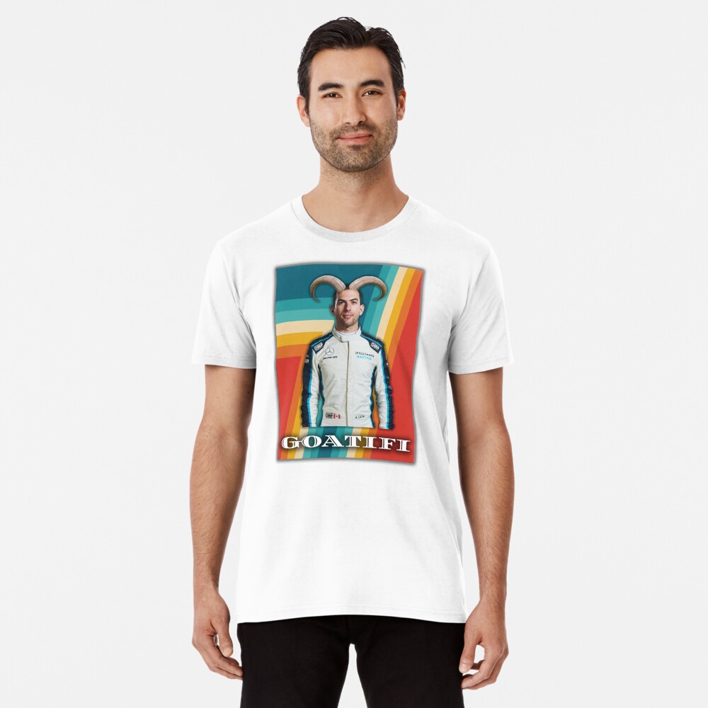 "Nicholas Latifi Goatifi meme" Sticker for Sale by One-True-North ...