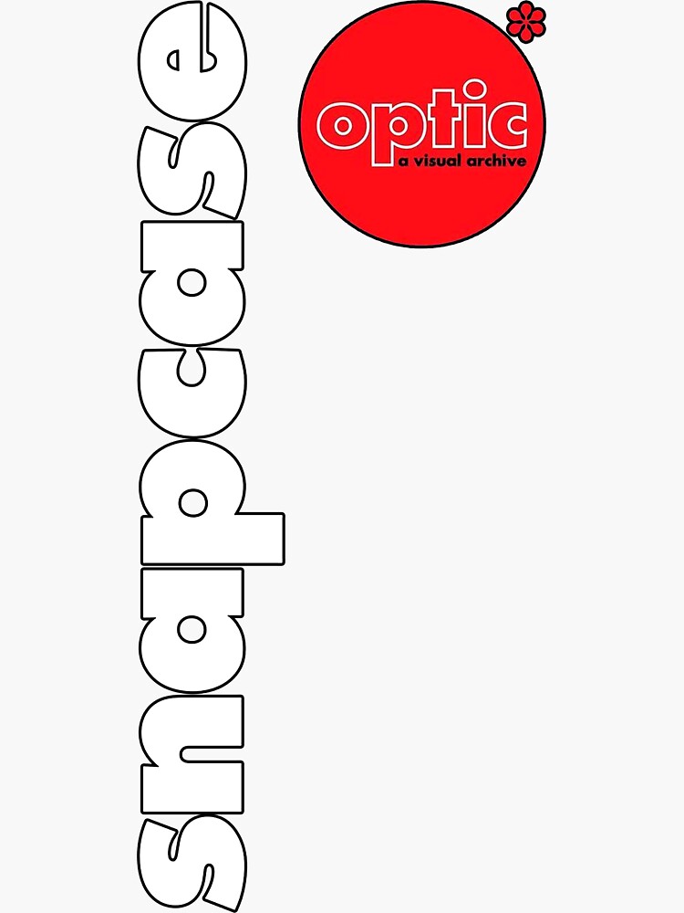 "optic a visual archive snapcase band album" Sticker for Sale by ...