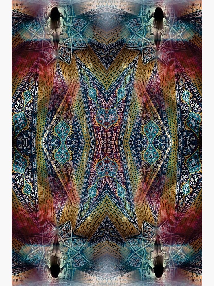 "Psychedelic Geometry" Poster for Sale by PapiloArt | Redbubble