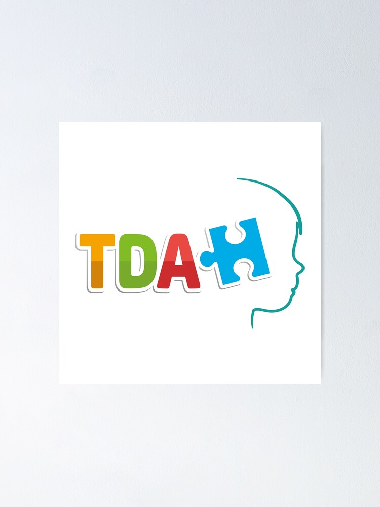 Póster «Símbolo de conciencia de TDHA infantil. Ideal para materiales ...