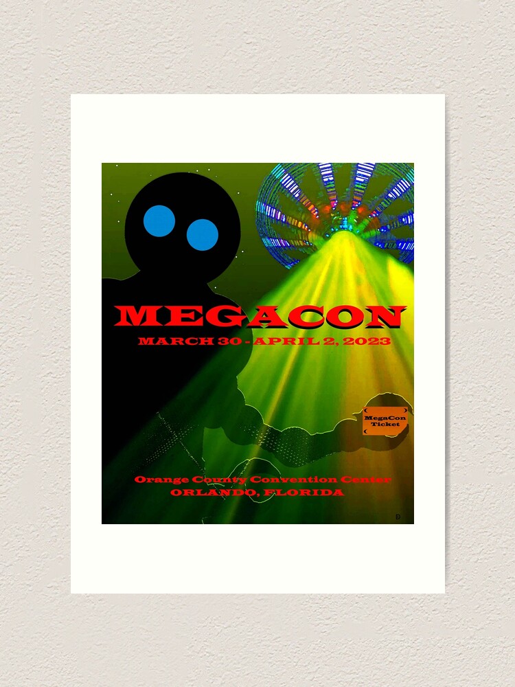 "MegaCon 2023 Orlando Florida" Art Print for Sale by dltphoto | Redbubble