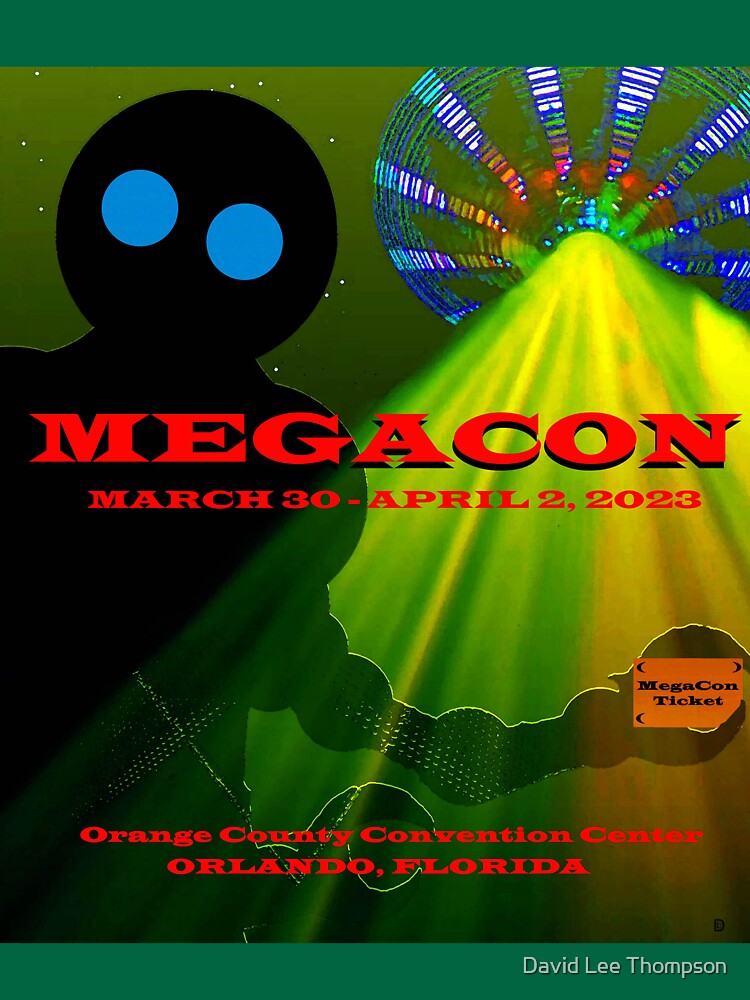 "MegaCon 2023 Orlando Florida" T-shirt for Sale by dltphoto | Redbubble ...