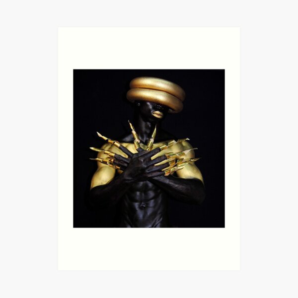 "Golden Shadow 1" Art Print for Sale by ConchArts | Redbubble