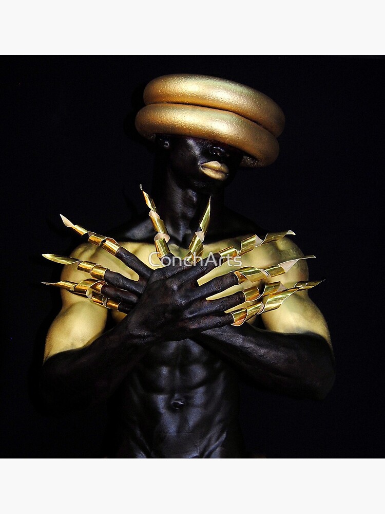 "Golden Shadow 1" Art Print for Sale by ConchArts | Redbubble