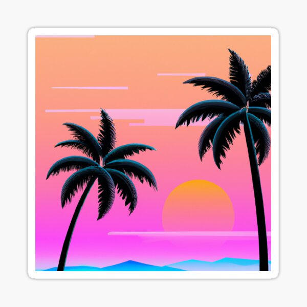 "summer at the beach" Sticker for Sale by SJG-digital | Redbubble