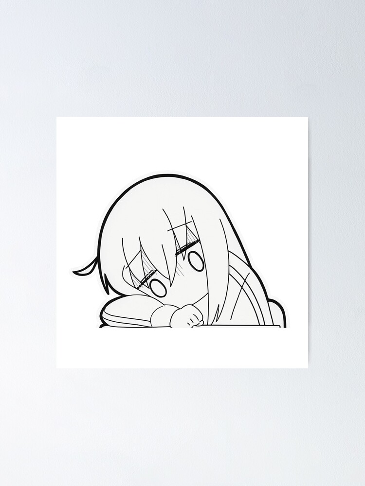 "Bocchi the Rock! | Sad Bocchi" Poster for Sale by SubtleDesings ...