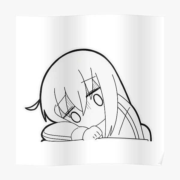 "Bocchi the Rock! | Sad Bocchi" Poster for Sale by SubtleDesings ...