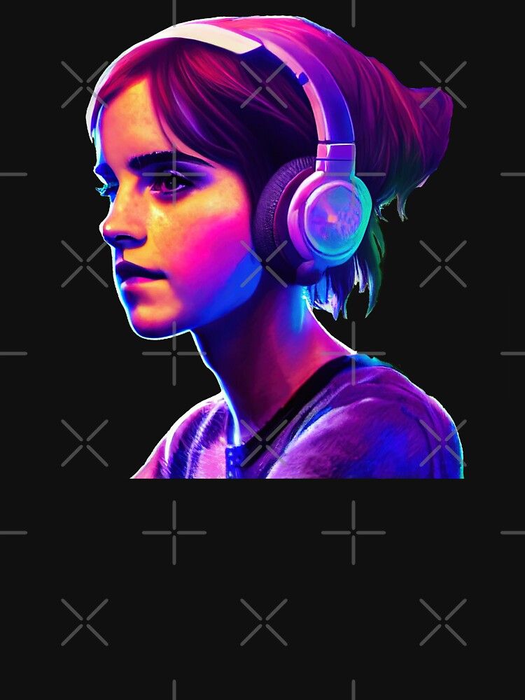 "Emma Watson gamer girl" T-shirt for Sale by avancee | Redbubble | emma ...