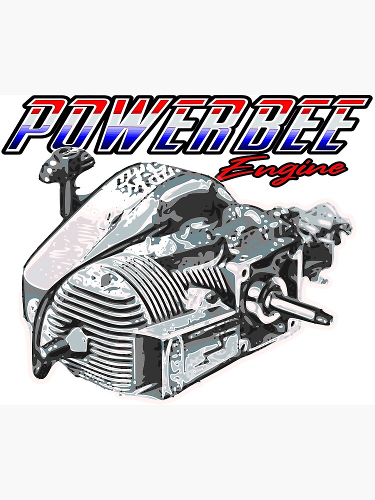"West Bend Power Bee 580" Poster for Sale by PowerBeeEngine | Redbubble