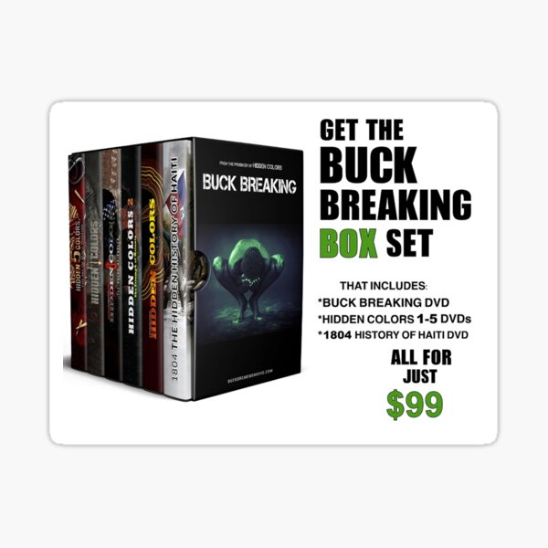 "Buck Breaking Movie" Sticker for Sale by OfftheSpectrum | Redbubble