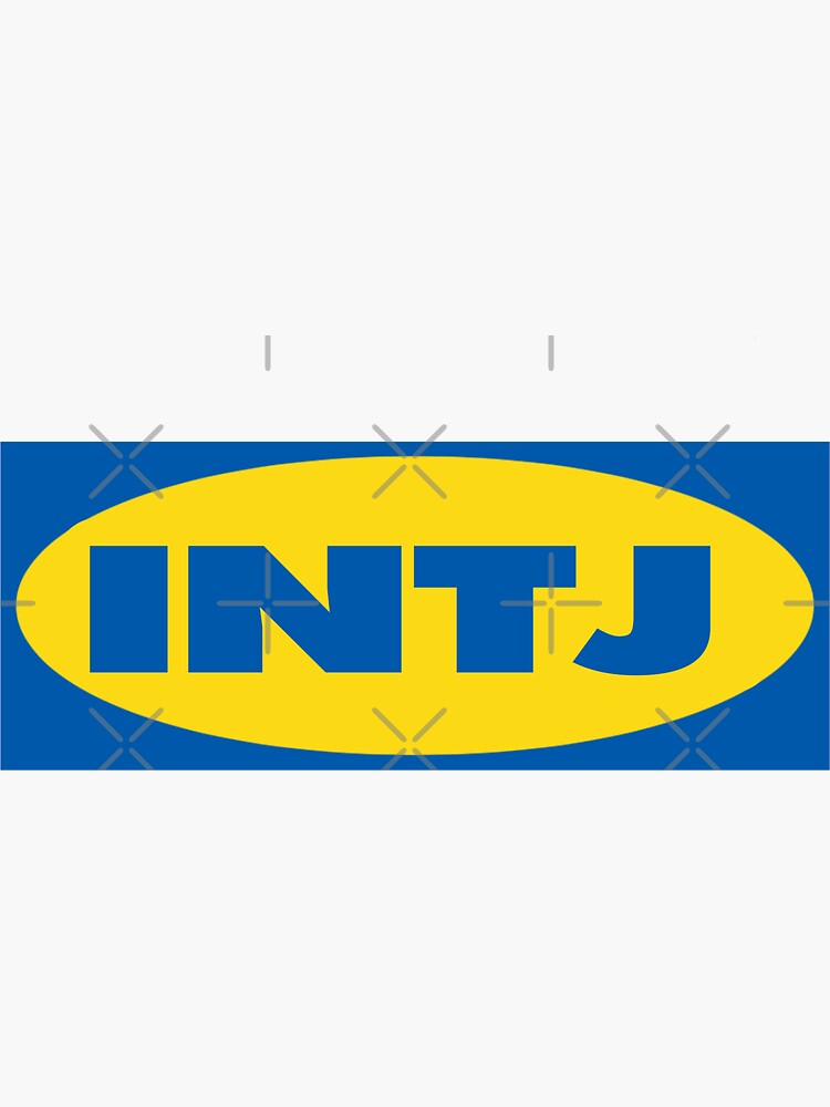 "INTJ Logo" Sticker for Sale by stevetheteev | Redbubble