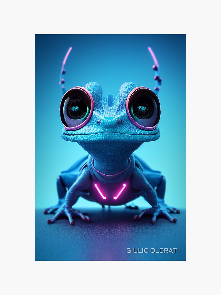 "Here's the return of the crazy frog" Sticker for Sale by Colonnello11 ...