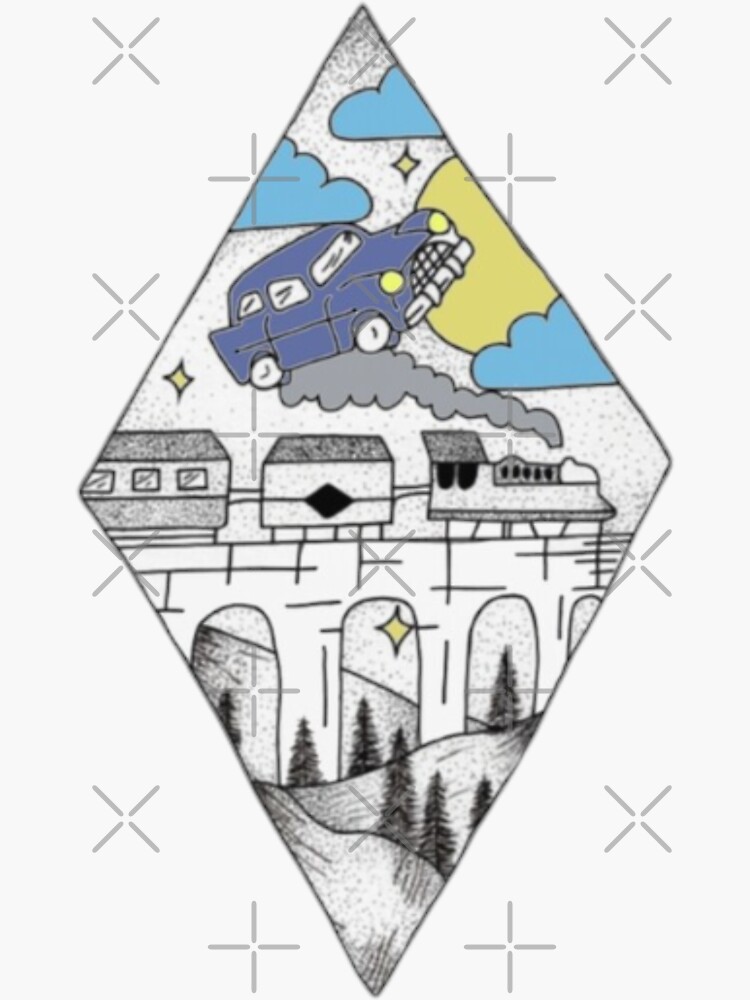 "Magic Transport color" Sticker for Sale by LopezDesigns58 | Redbubble