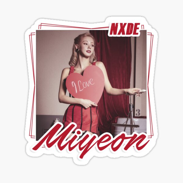"Gidle - Miyeon" Sticker for Sale by 95amy | Redbubble