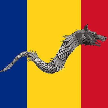 "Romanian Dacian Flag" Sticker for Sale by ShinGoukiSon | Redbubble