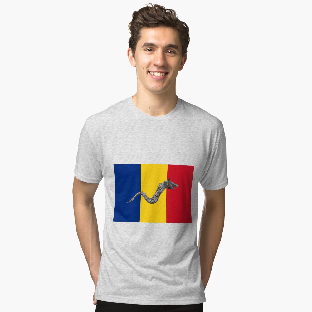 "Romanian Dacian Flag" Sticker for Sale by ShinGoukiSon | Redbubble