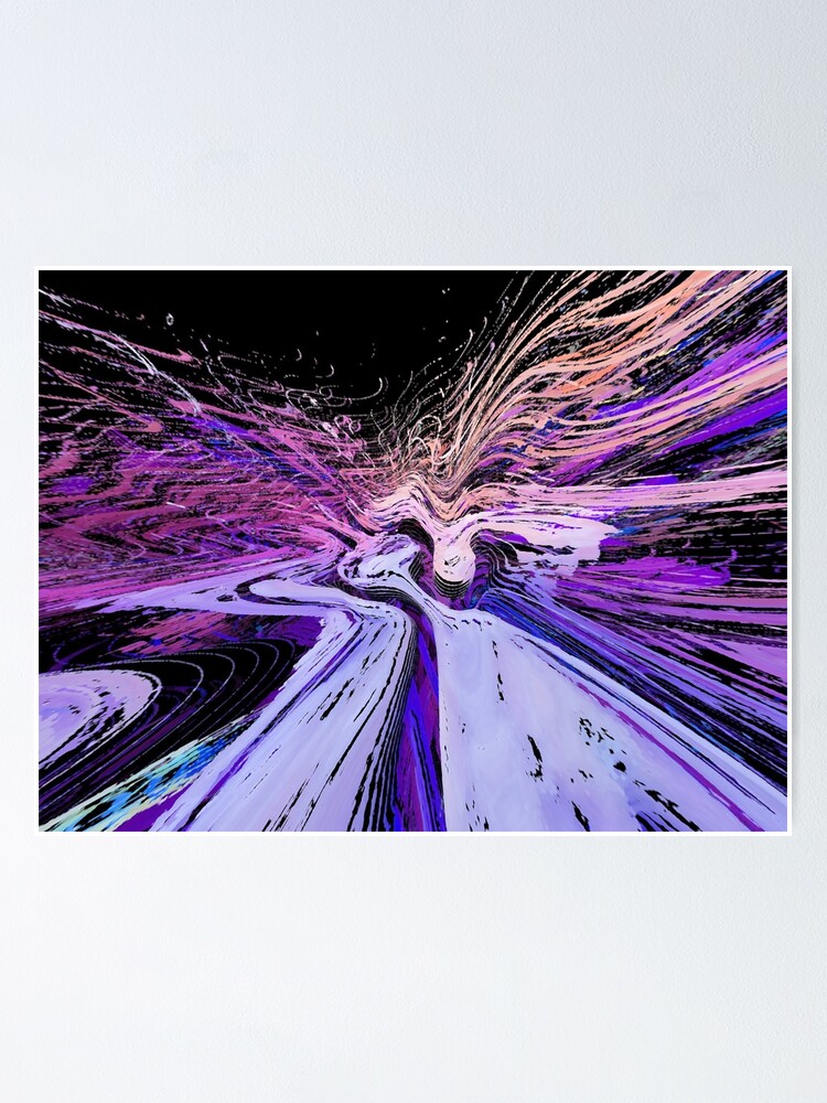 "Y2K Aesthetic Colors Futuristic Cyber Cosmic Bird Flight Along ...