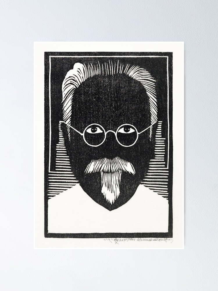 "Self–portrait with glasses and goatee (Zelfportret met bril en sik) by ...