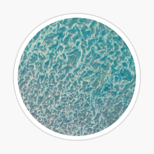 "Deep Blue ocean Waves" Sticker for Sale by Ancient-Egypt | Redbubble