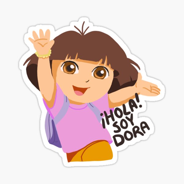 "Dora - Soy Dora!" Sticker for Sale by daniela-miranda | Redbubble