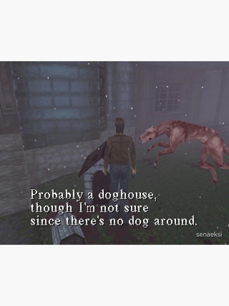 "Silent Hill 1 Harry Mason Probably A Doghouse Meme" Poster for Sale by ...