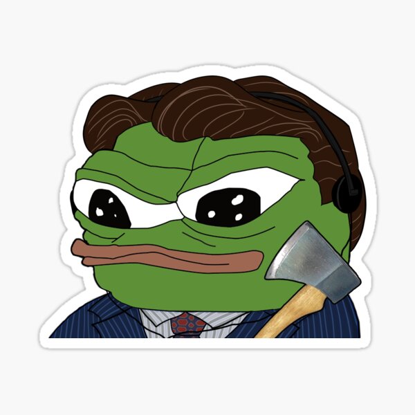 "American Psycho" Sticker for Sale by Ron-Stickers | Redbubble