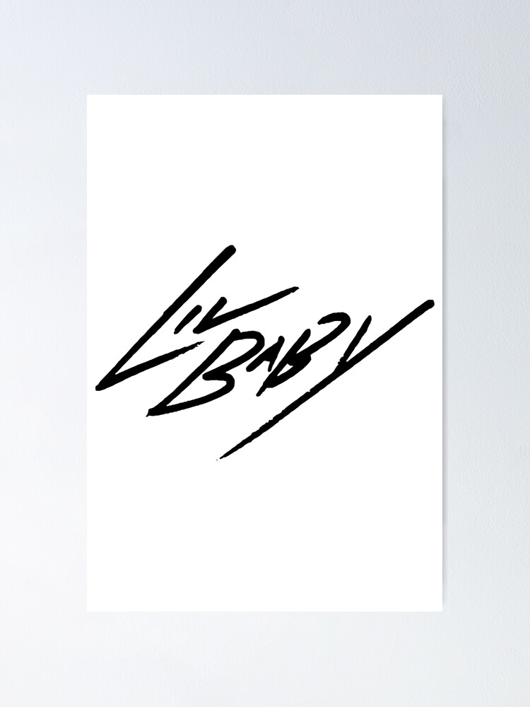 "Lil Baby Merch Lil Baby Logo" Poster for Sale by RedhirZo | Redbubble